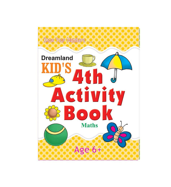 4th Activity Book - Maths (English) – Chirukaanuka
