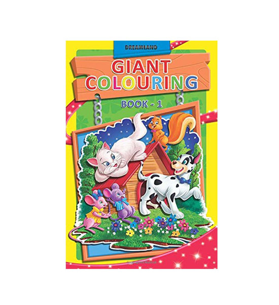 Giant Colouring Book - 1 (English) – Chirukaanuka