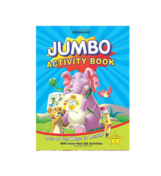 Jumbo Activity Book (English) – Chirukaanuka